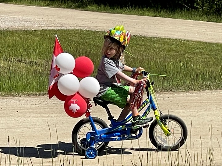 Canada Day Bike Parade - Grand Palms RV - Campground Event